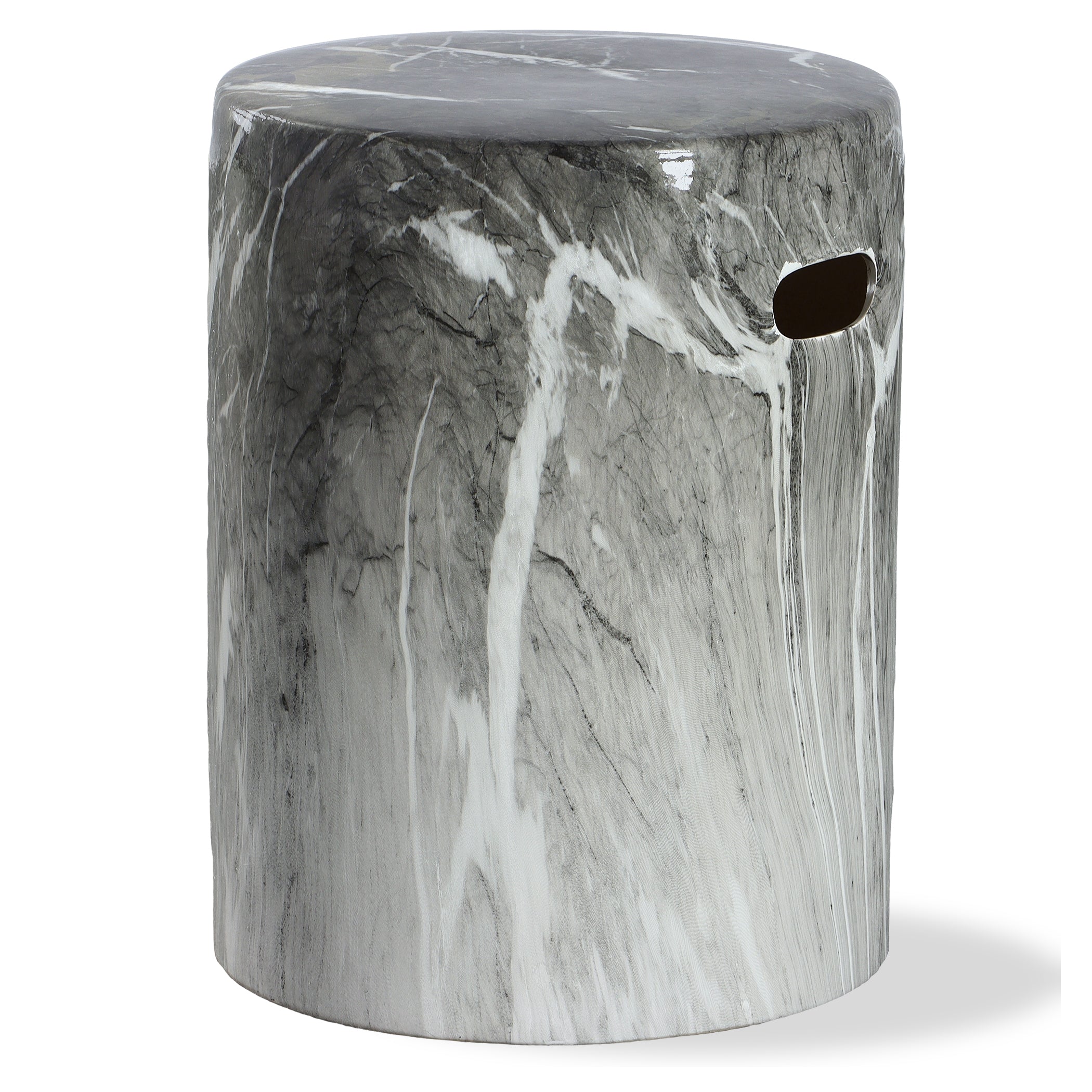 Uttermost Marvel Marbled Garden Stool – Ashley Homestore Furniture