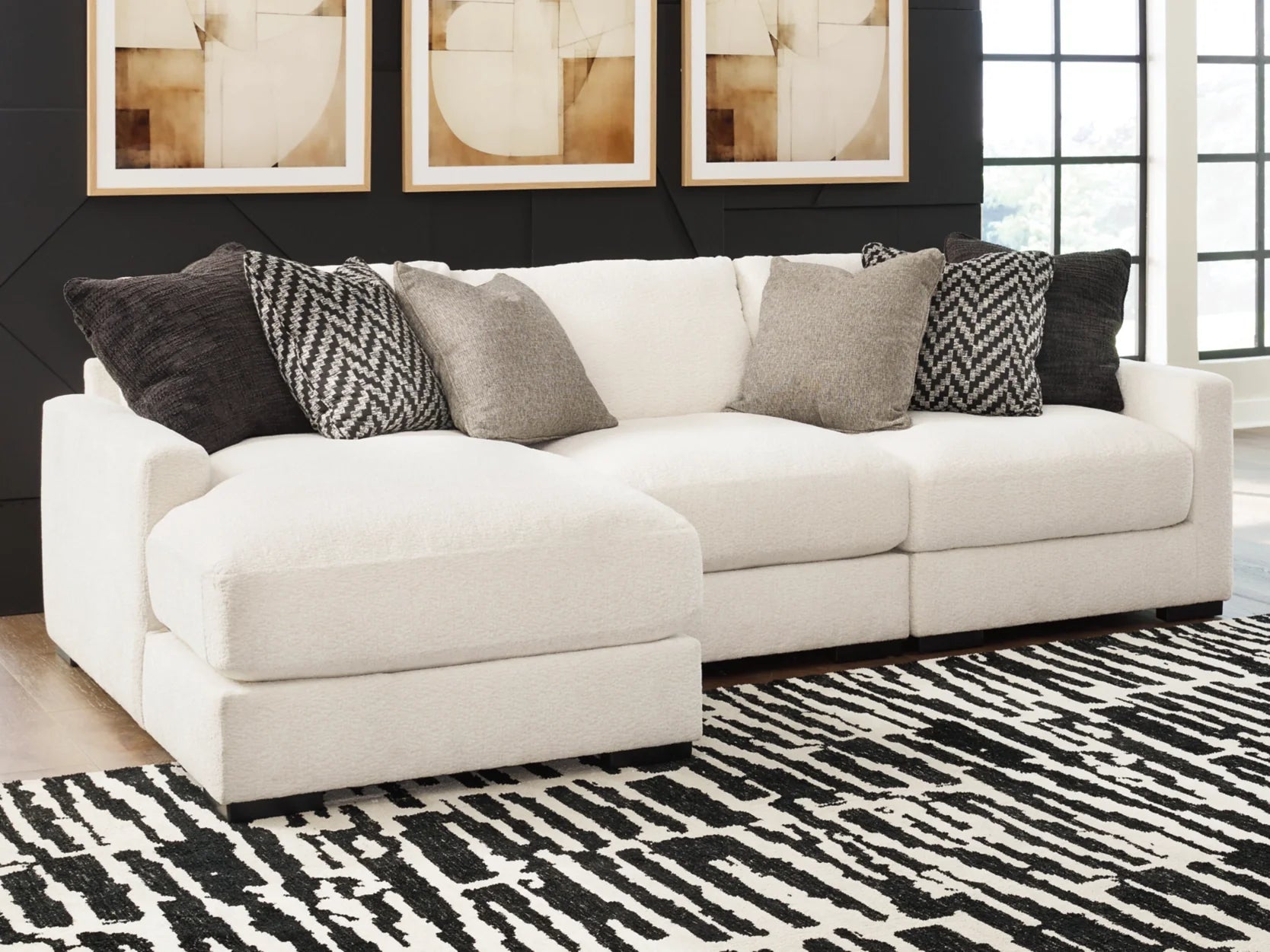 39402S3 Elissa Court 3-Piece Sectional Sofa with Chaise – Ashley ...