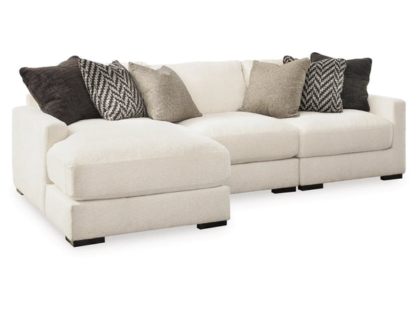 39402S3 Elissa Court 3-Piece Sectional Sofa with Chaise