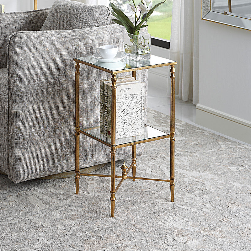 24063M-UTT |Henzler 33 W x 63 H x 33 D Square Accent Table – Ashley ...