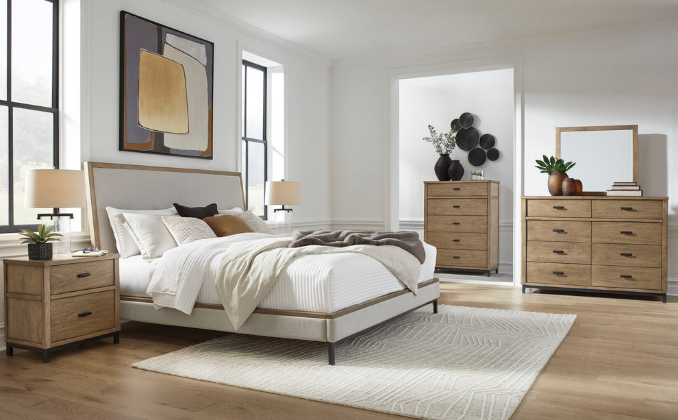 غرفة نوم تومتين كينج المنجدة – Ashley Homestore Furniture