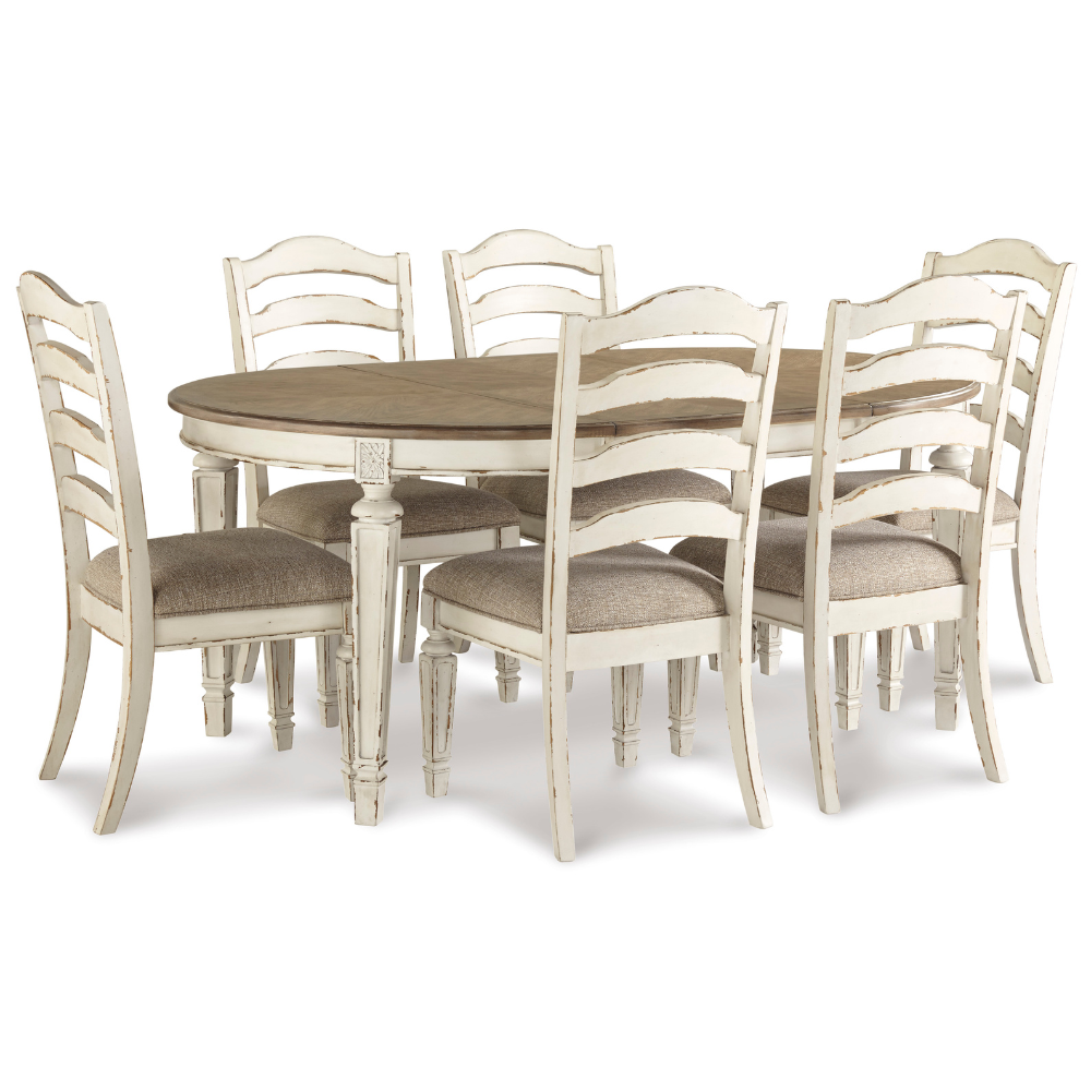 Ashley Homestore |Realyn Dining Table set 6pcs – Ashley Homestore Furniture