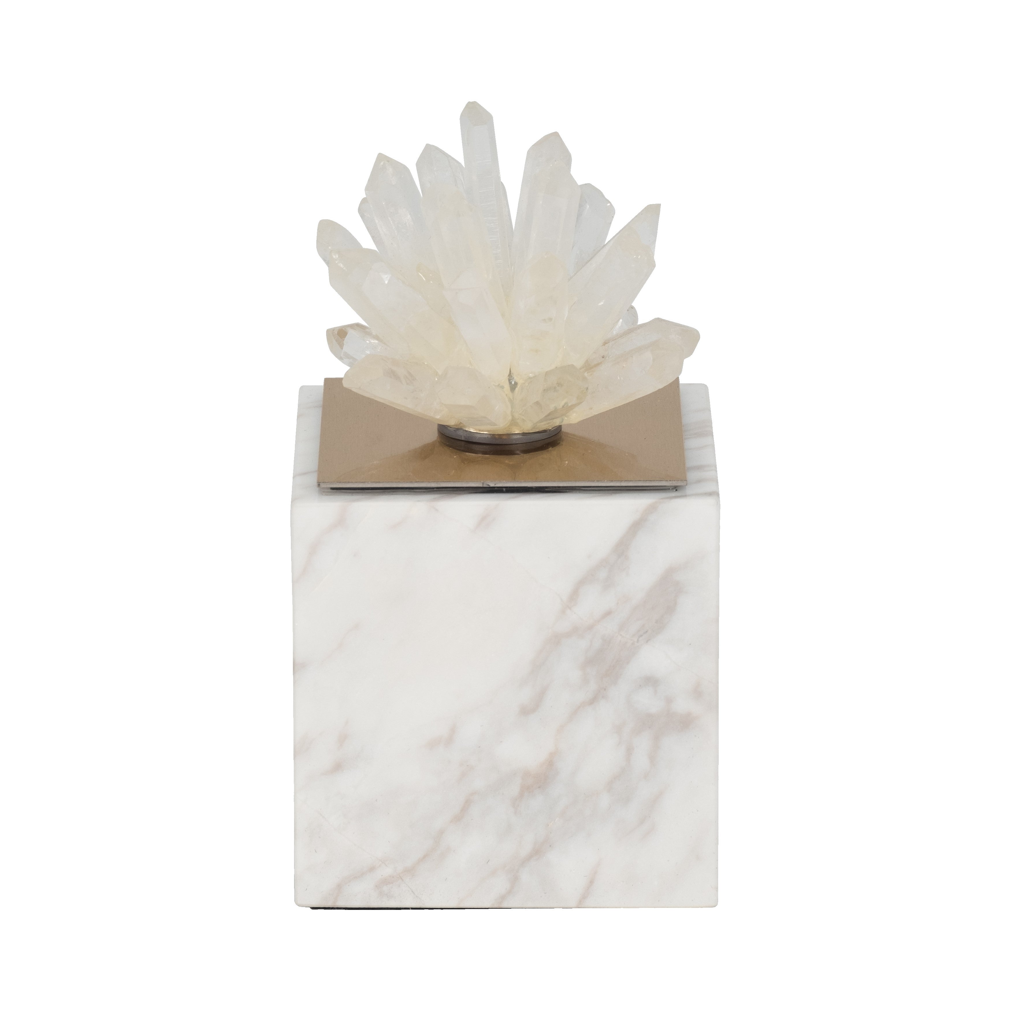 6" Julia Tall Crystal And Marble Block – Ashley Homestore Furniture